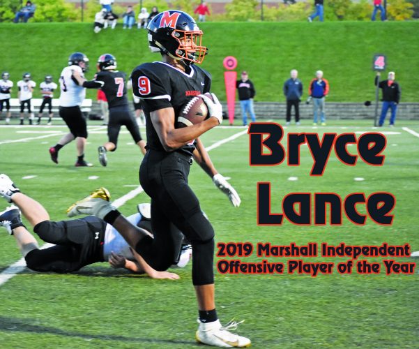 PREP FOOTBALL: Bryce Lance: 2019 Marshall Independent Offensive Player ...